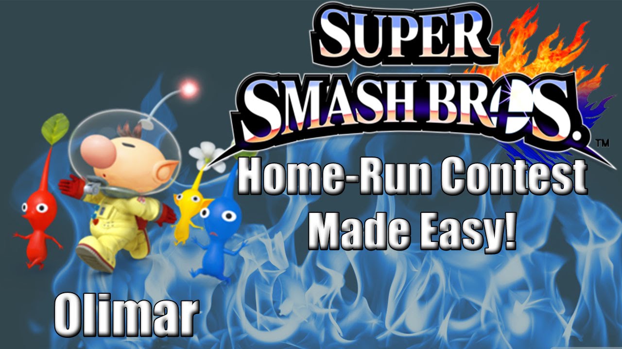 Home-Run Contest Made Easy - Olimar 4878.2 ft. (Super Smash Bros. 3DS ...