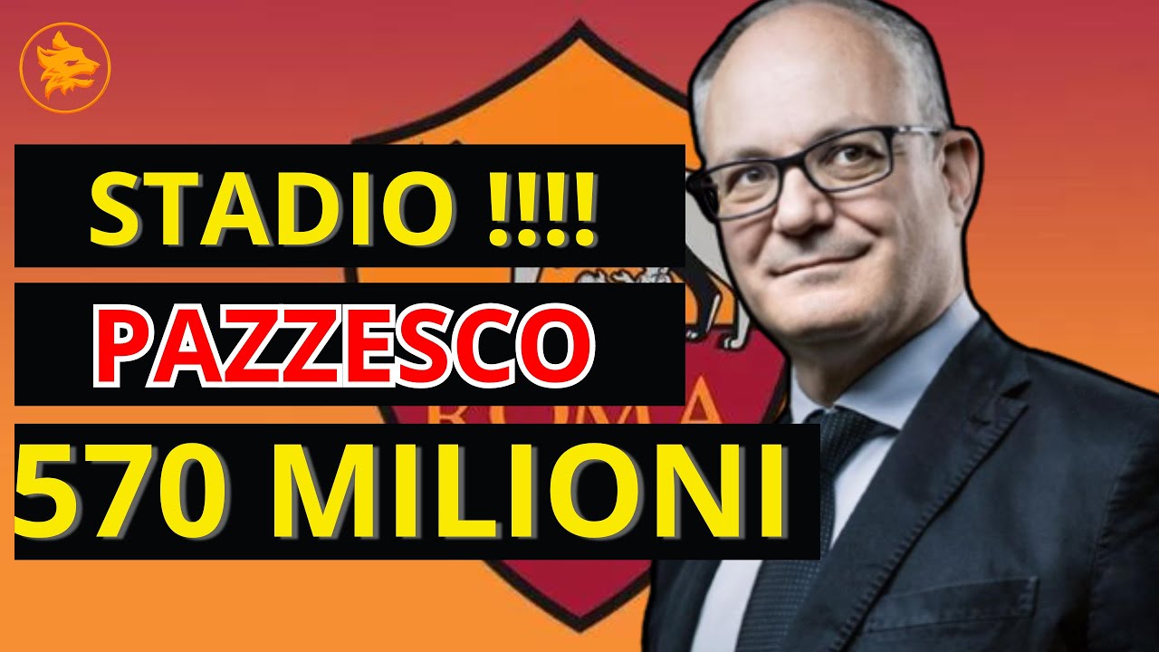 😱 PAZZESCO! STADIO A ROMA CI SIAMO! LE CIFRE...AS ROMA NEWS💥 - YouTube