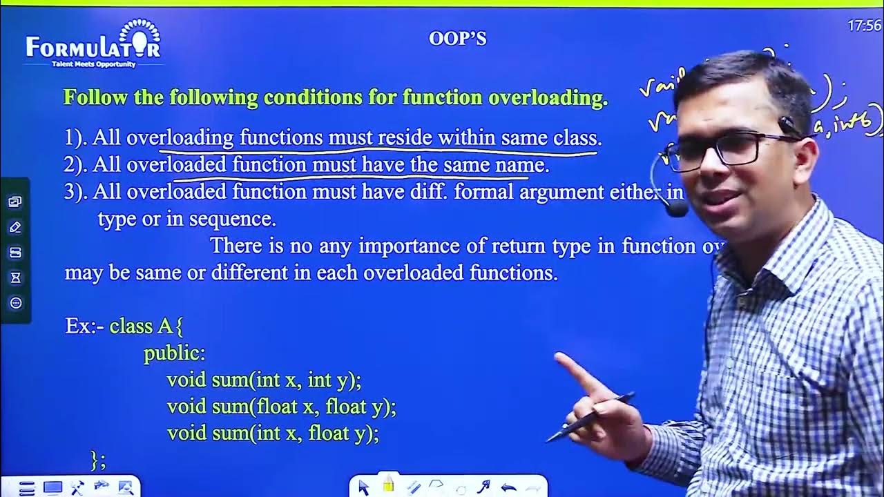 Function Overloading Oop Objectorientedprogramming Programming 3rd Semester Ece Cse Beu