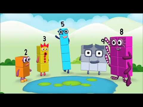 New Numberblocks 1 - 10 NumberBlocks Full Episodes Numberblocks Card ...