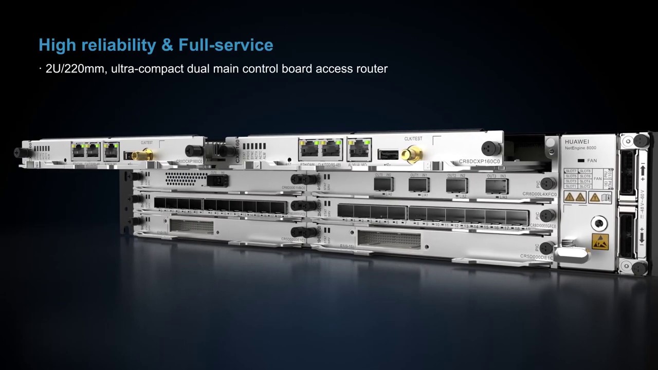 Huawei NetEngine 8000 M6 Product Overview - YouTube