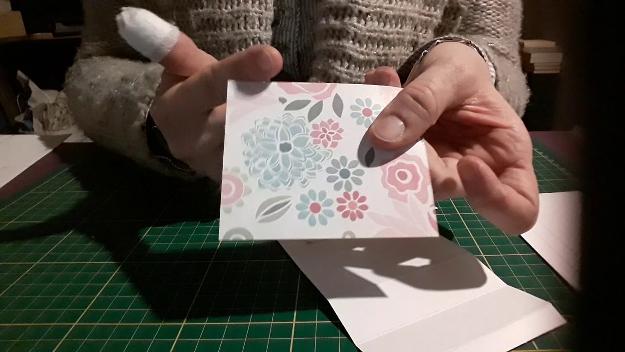 Tuto/DIY porte post it. - YouTube