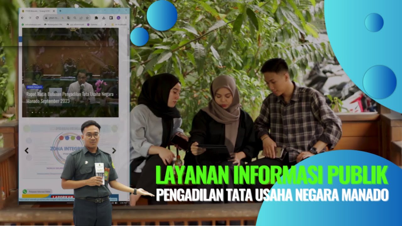 Layanan Informasi Publik PTUN Manado - YouTube