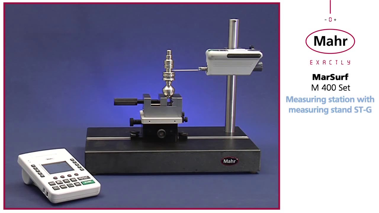 Mahr Federal M400 Best mobile surface finish - YouTube
