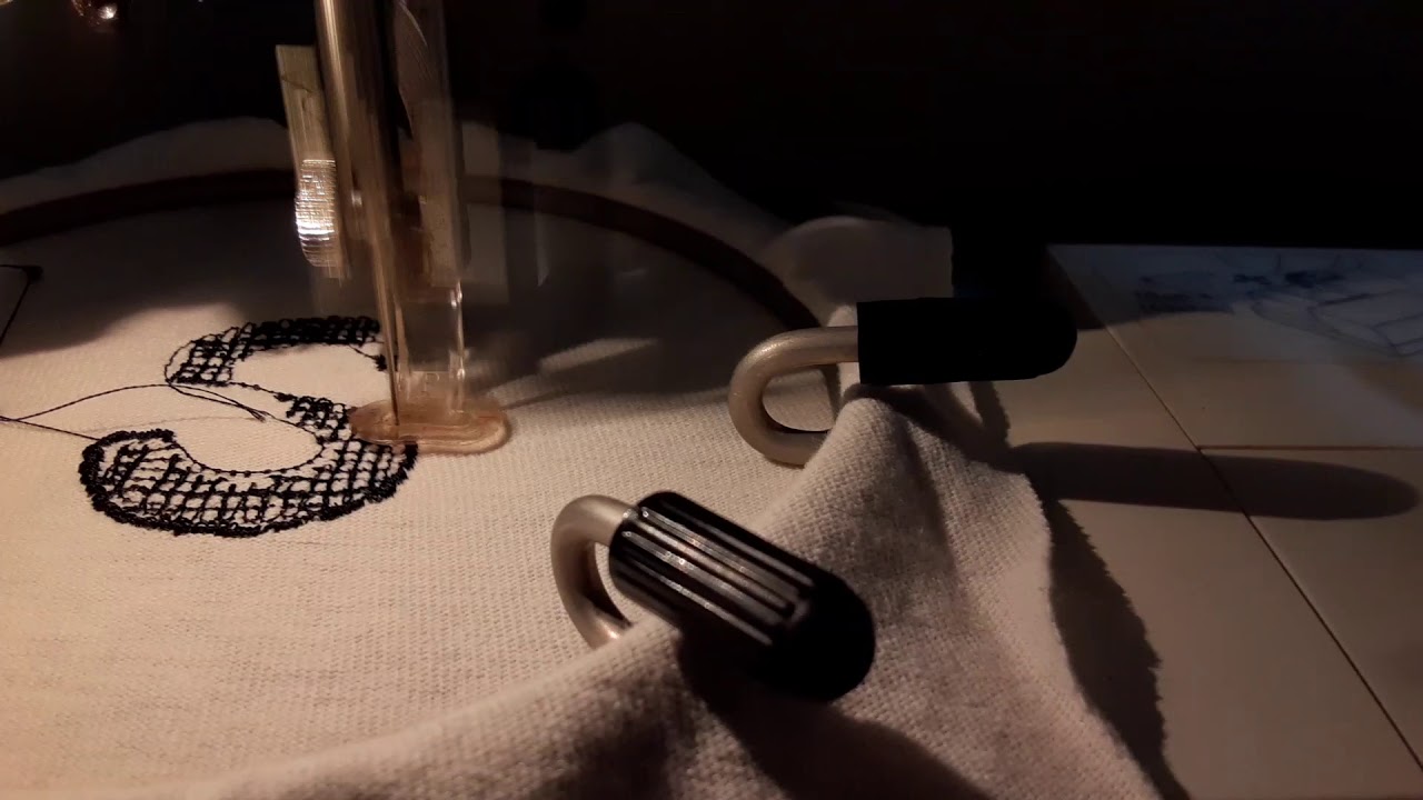 First time using janome 5700 - YouTube