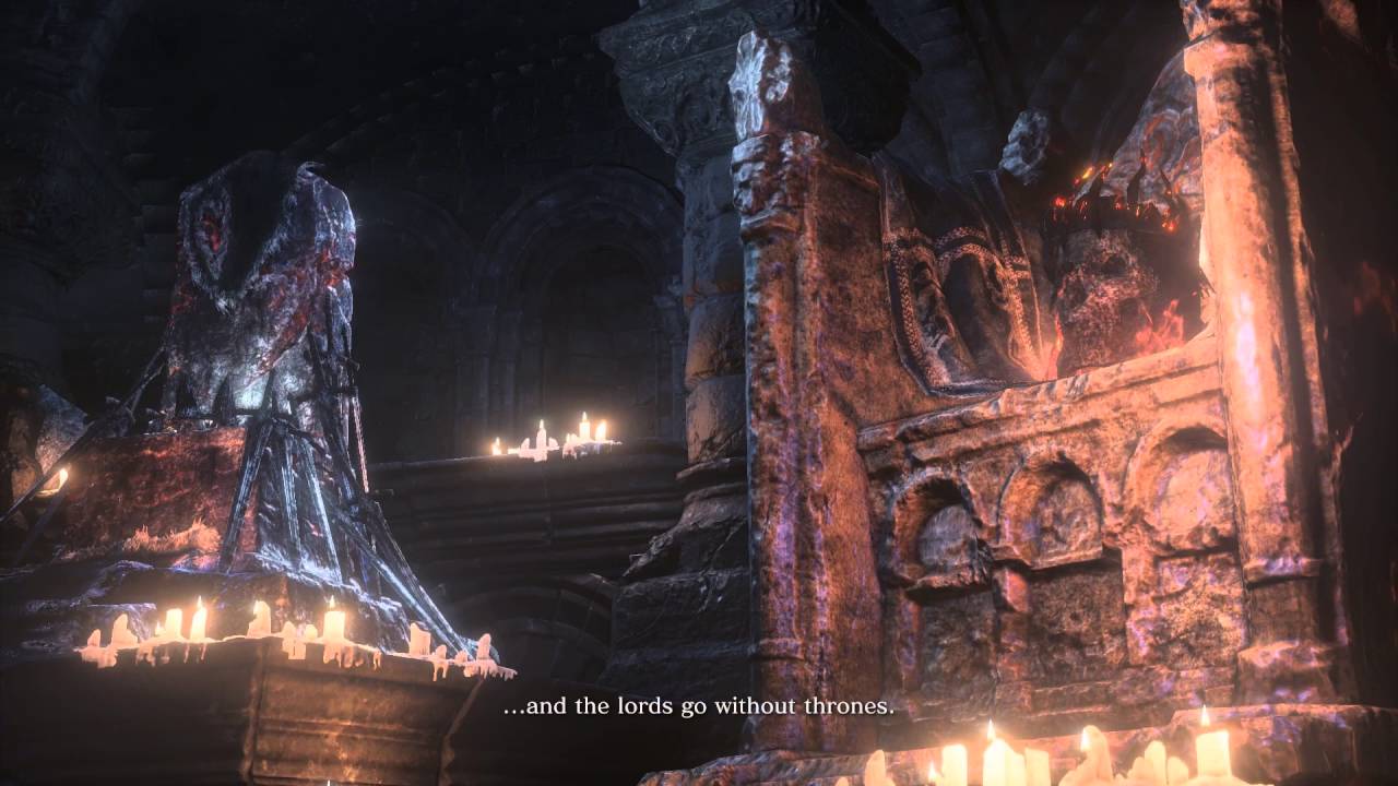 Dark Souls III - All Lords Returned to their Thrones - YouTube