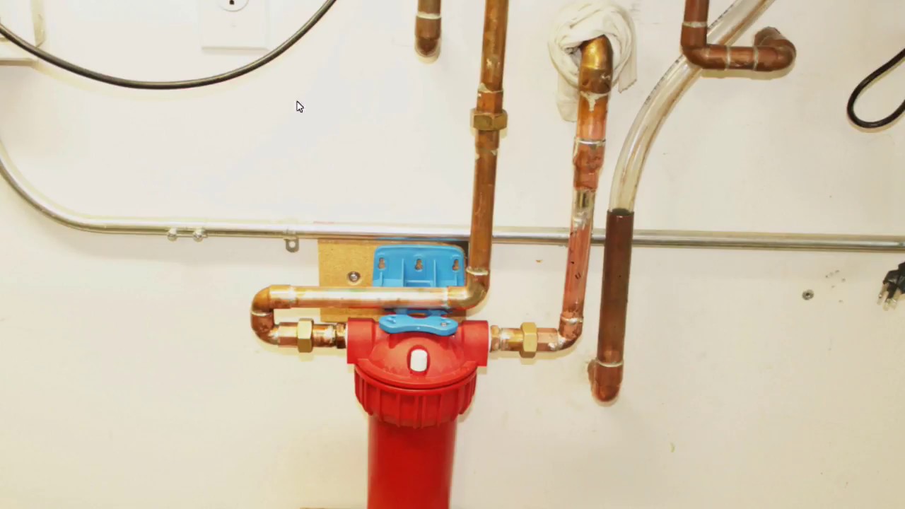 Copper Pipe Plumbing Project Part 3 - YouTube
