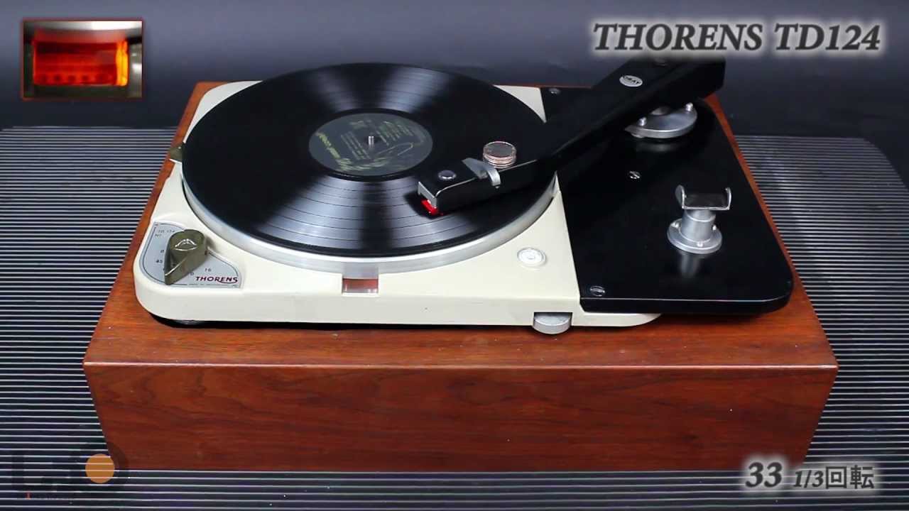 THORENS TD124 + GRAY Research 16" Tonearm - YouTube