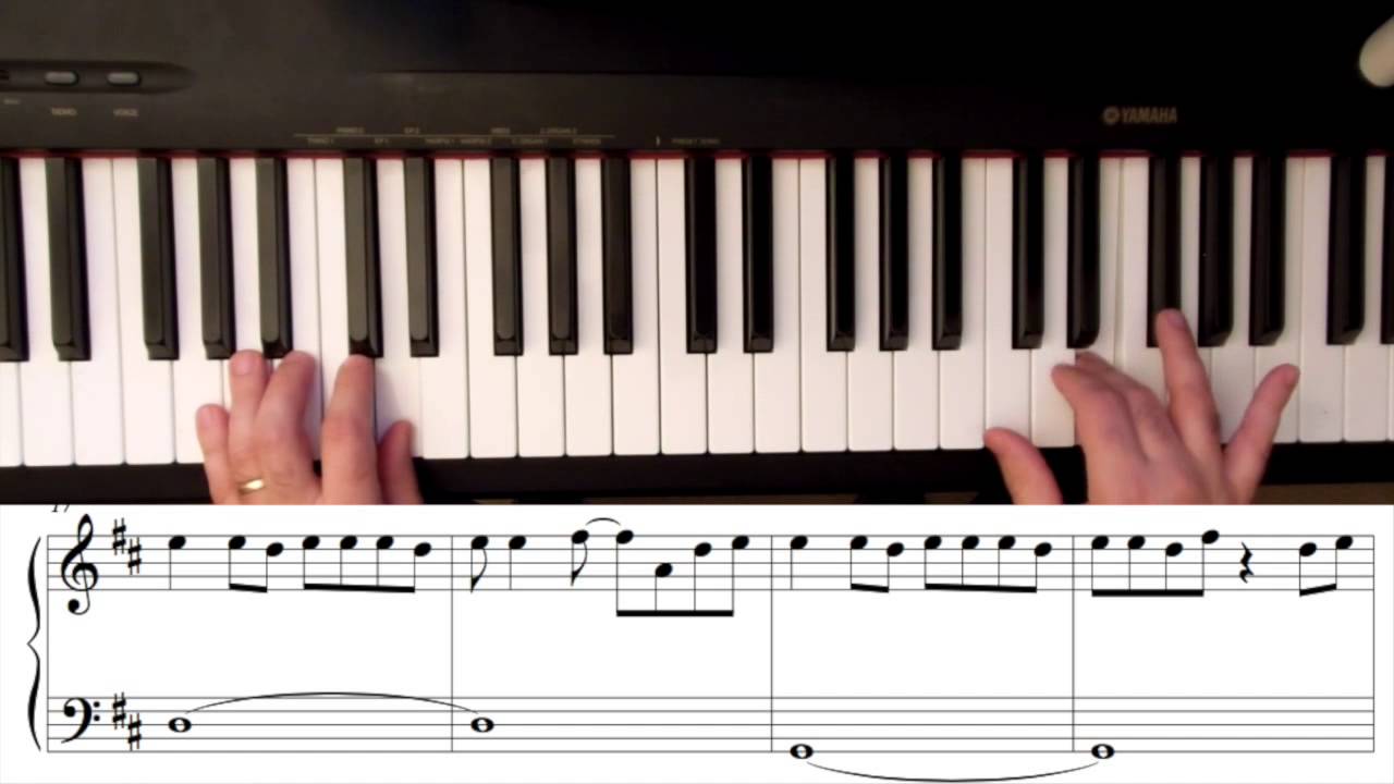 "Perfect" by One Direction—easy piano arrangement - YouTube
