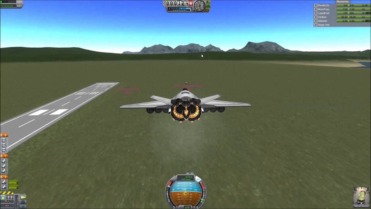 KSP- Les-2 fighter A2G demo - YouTube