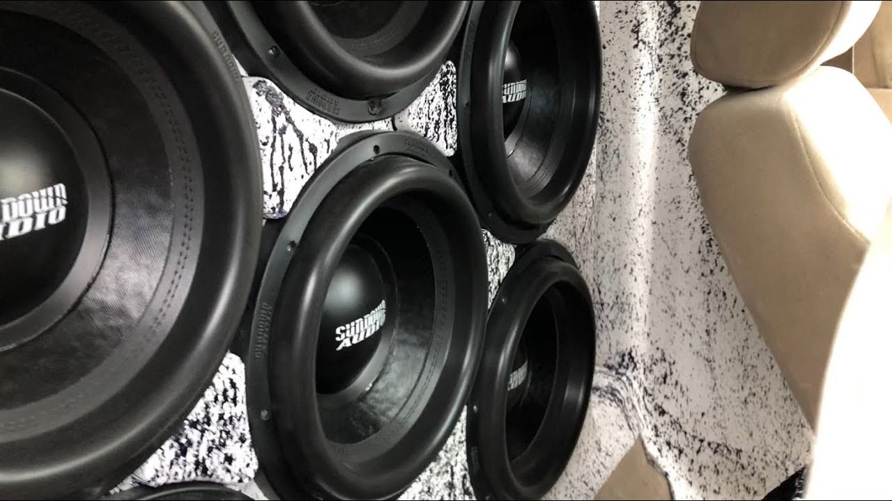 160DB CAR SETUP | 6 SUNDOWN ZV5 12S ON 2 BANDA 7KS - YouTube