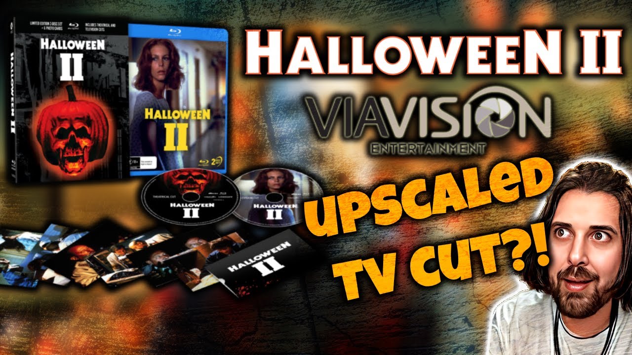 Halloween 2 ViaVision Deluxe Blu Ray Release | Upscaled TELEVISION CUT ...