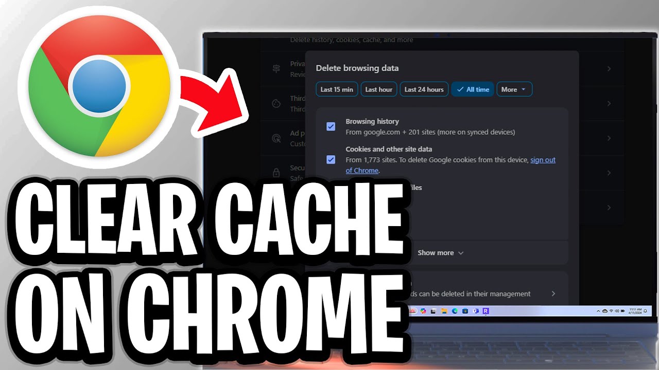 How To Clear Cache On Chrome - Full Guide - YouTube