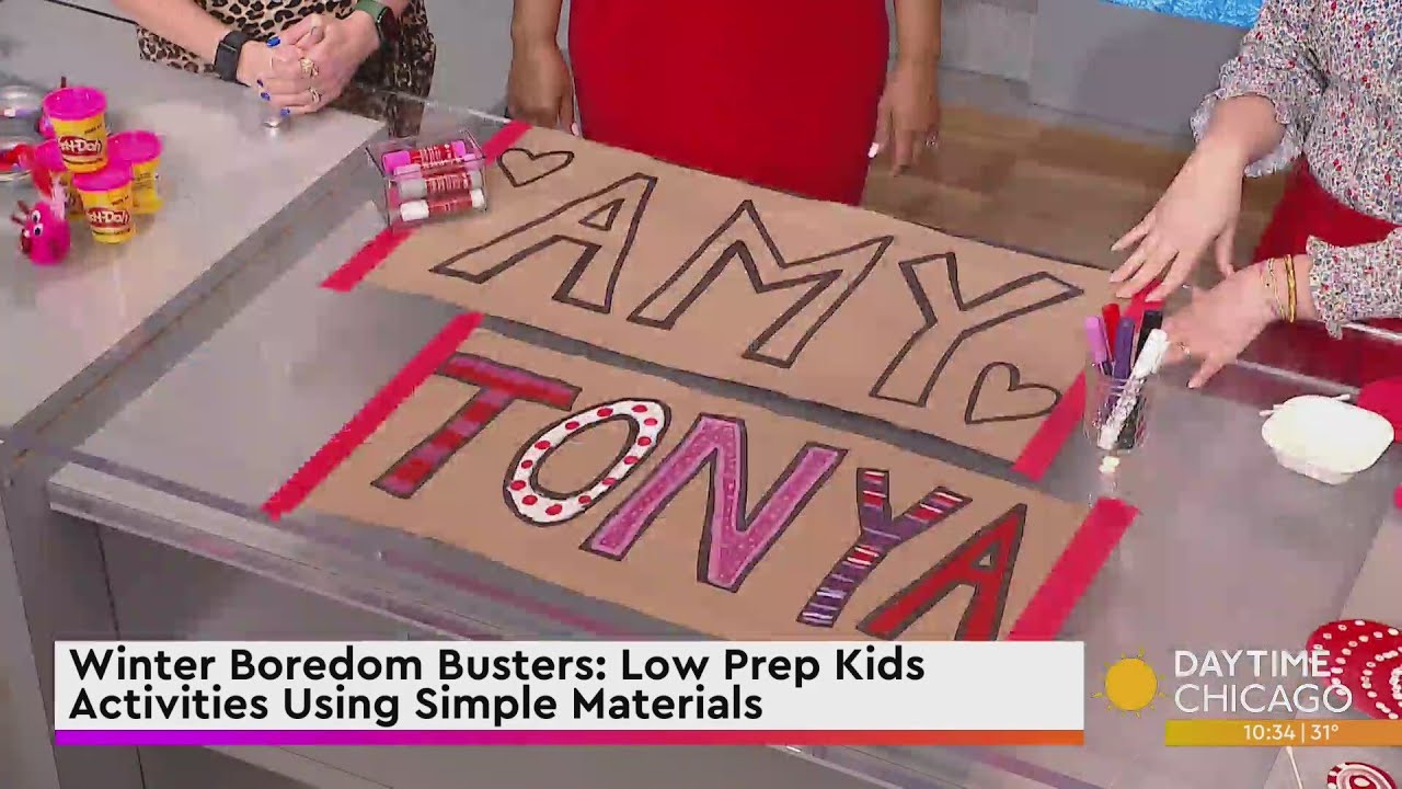 Winter Boredom Busters: Low Prep Kids Activities Using Simple Materials ...