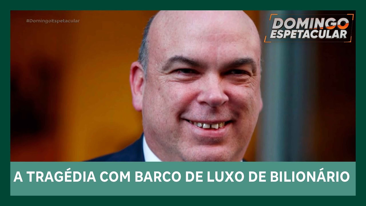 Naufrágio do iate Bayesian – Domingo Espetacular vai à Itália para ...