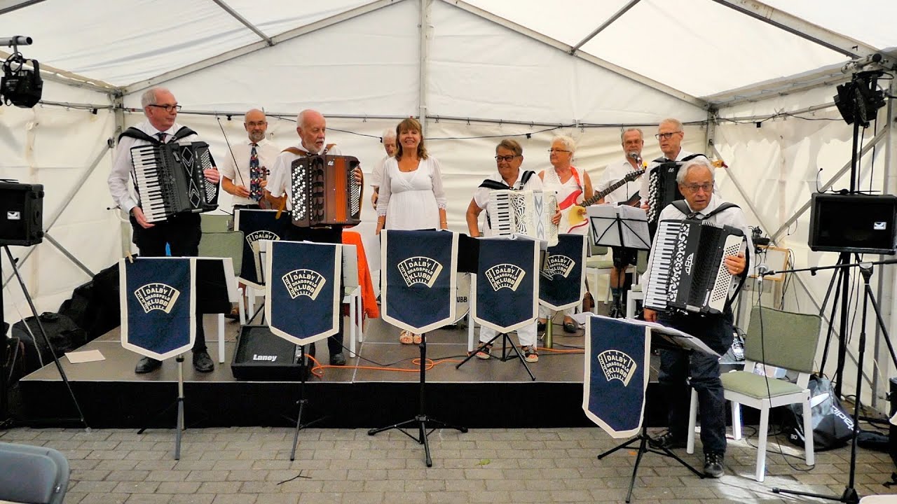 Dalby Dragspelsklubb Ddk På Dalbydagen 20 8 2022 Youtube