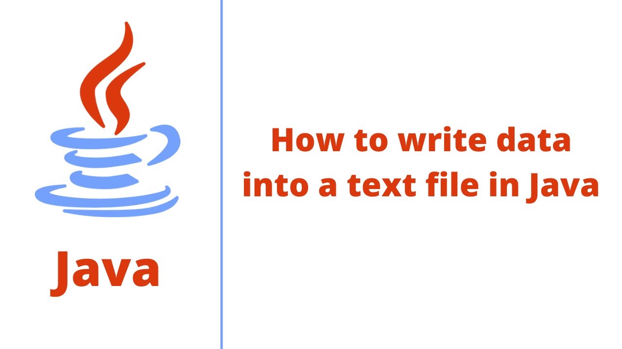 How To Write Data Into A Text File In Java YouTube how-to-write-data-into-a-text-file-in-java-youtube