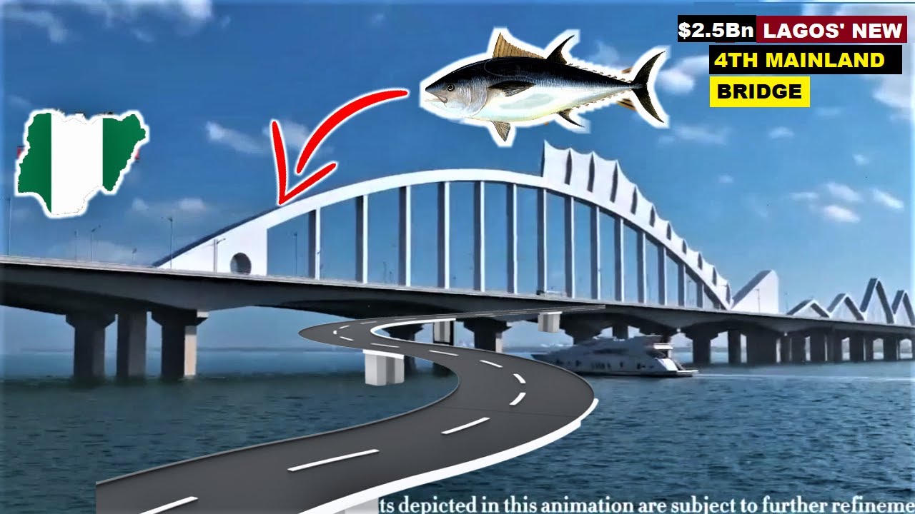 WOW!!. THE $2.5BN LAGOS 4TH MAINLAND BRIDGE LAGOS, THAT LOOKS LIKE A ...
