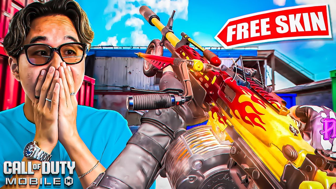CODM GAVE US OUR 7TH *FREE* LEGENDARY SKIN 😱 (RPD) - YouTube