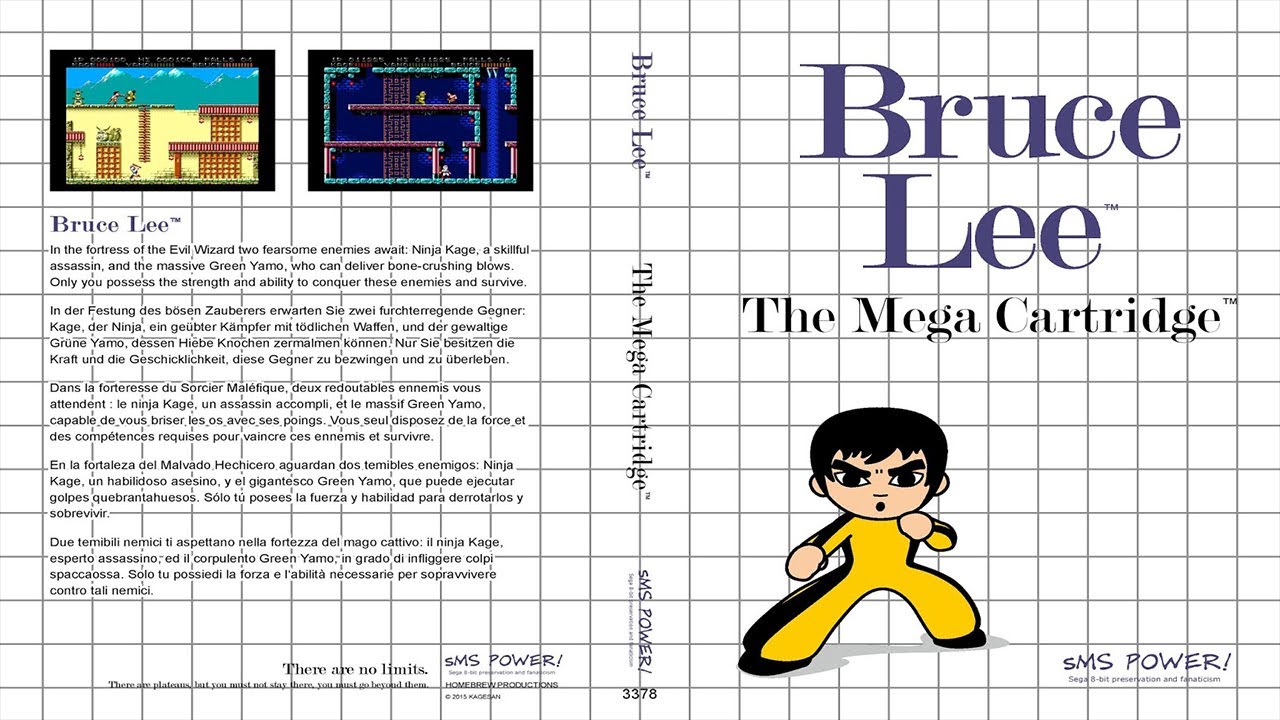 Bruce Lee Remastered - Sega Master System - YouTube