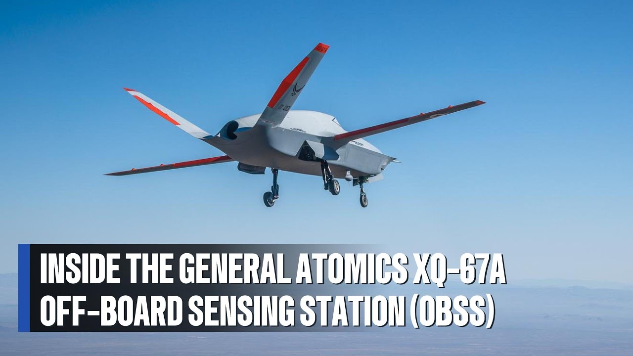 Inside the General Atomics XQ-67A Off-Board Sensing Station (OBSS ...