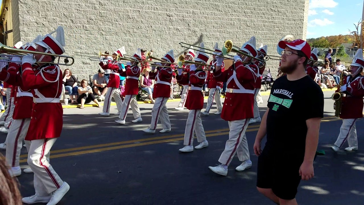 PHS BIG RED BAND 2017 Forest Festival Parade Champions - YouTube