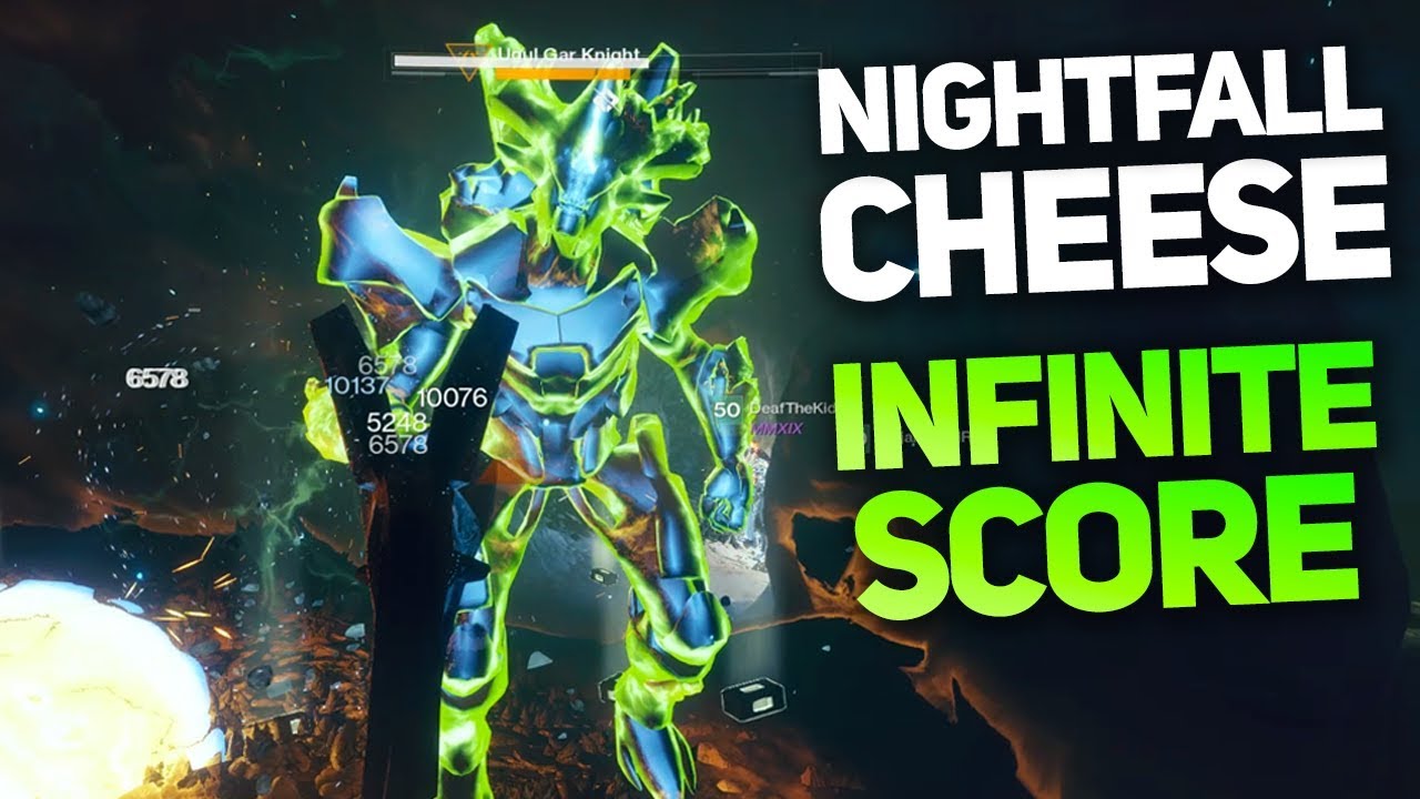 Destiny 2: Infinite Score Nightfall Cheese - How to Easily Get a Crazy ...