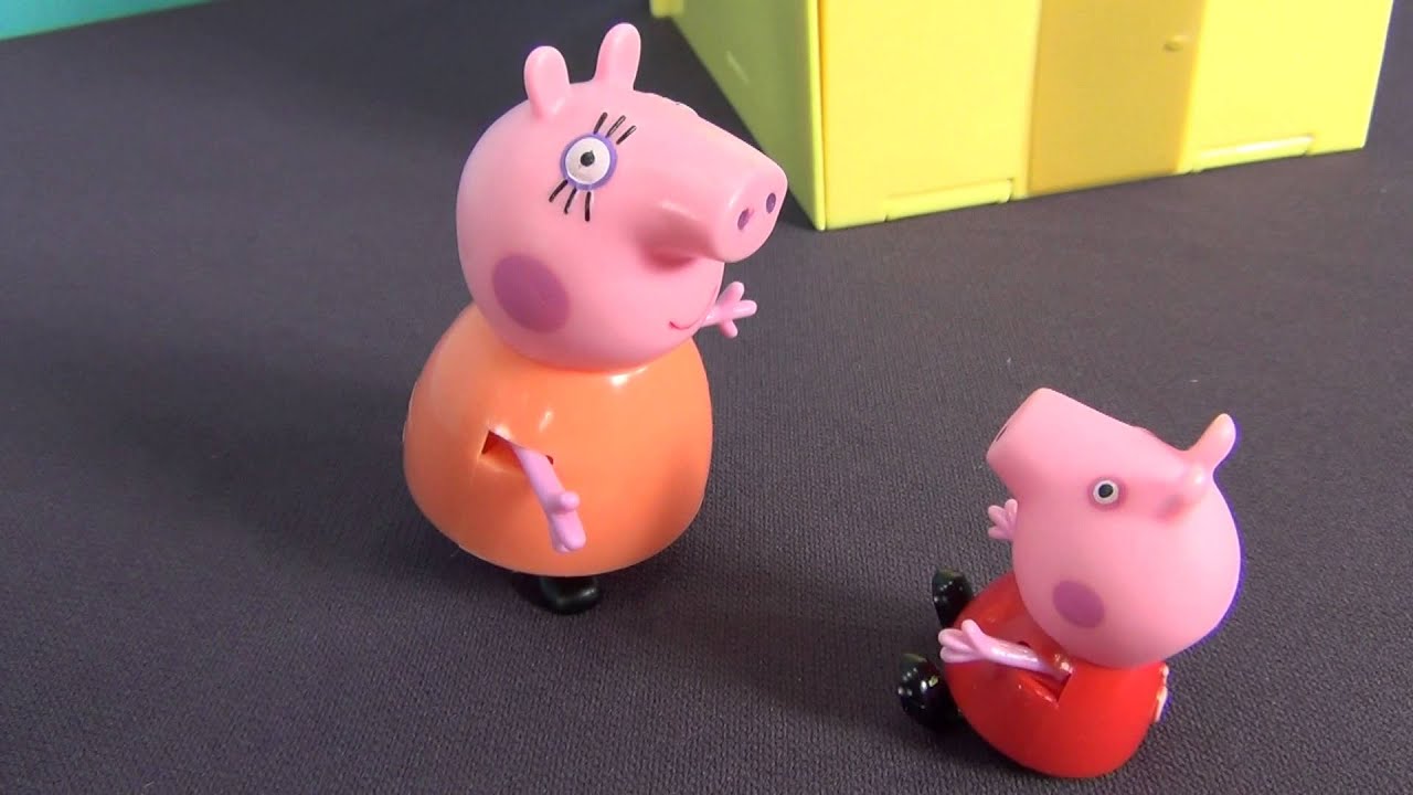 Peppa Pig en français ♥ Peppa Cochone et Suzy Sheep vont patiner. La ...