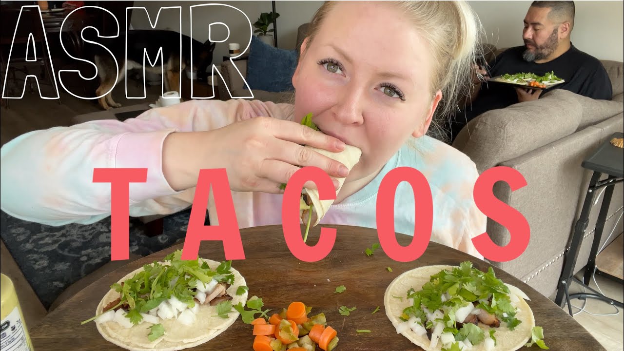 TACOS 🌮 ~ ASMR MUKBANG Relaxing Eating Sounds - YouTube