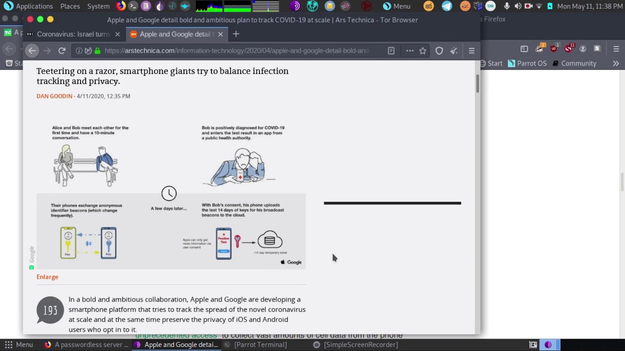 How Contact Tracing 'Rolling Codes' Attempt To Protect Privacy - YouTube