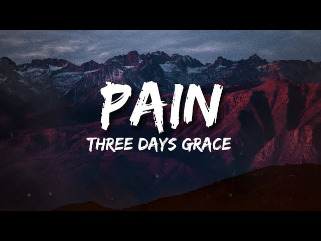 Pain Three Days Grace Wallpaper