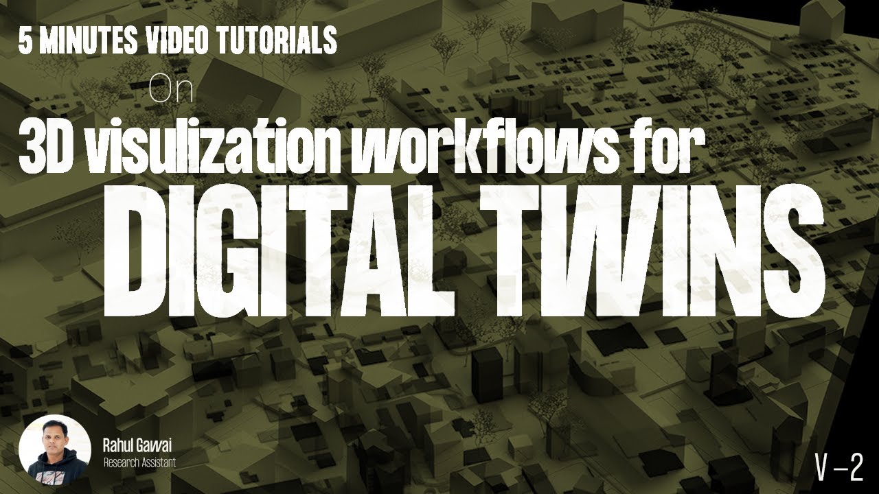 3D visulization workflow for Digital twins - YouTube