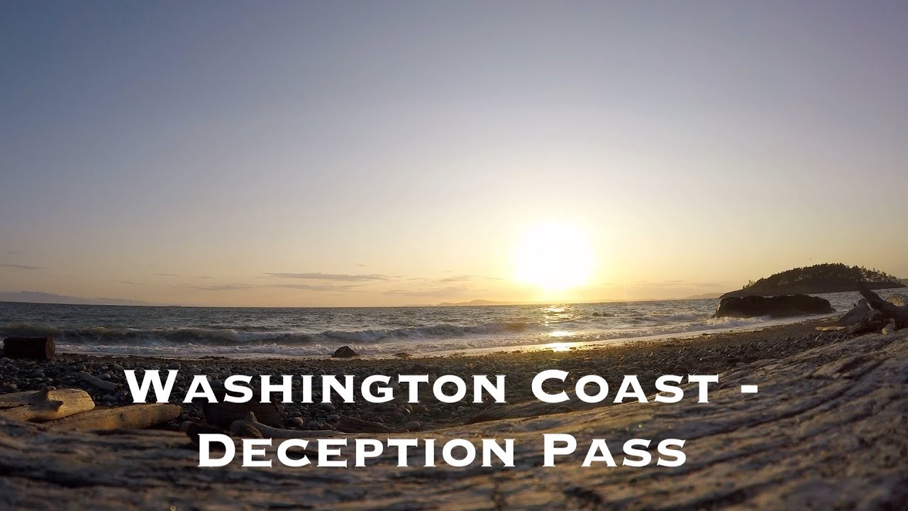 Washington Coast - Deception Pass Ocean Sounds - YouTube