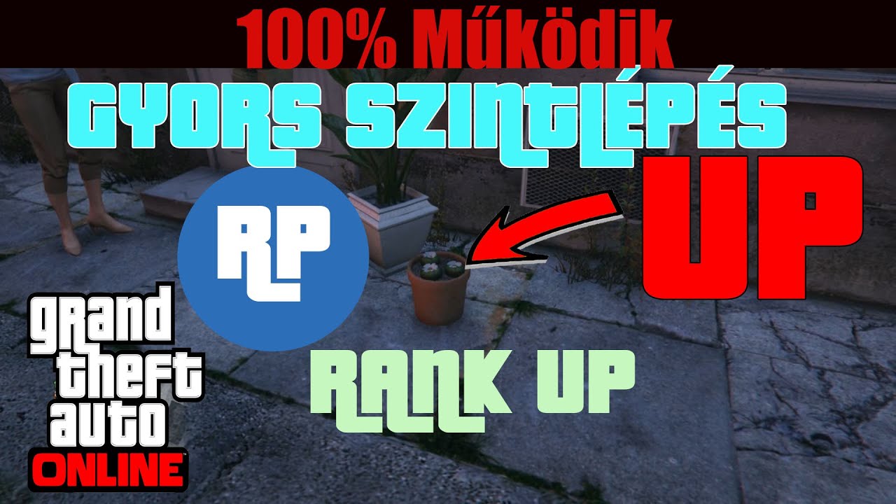 Gta V online*10000Rp/perc*Pc/Ps/Xbox*Most könnyen léphetsz szintet*Rank ...