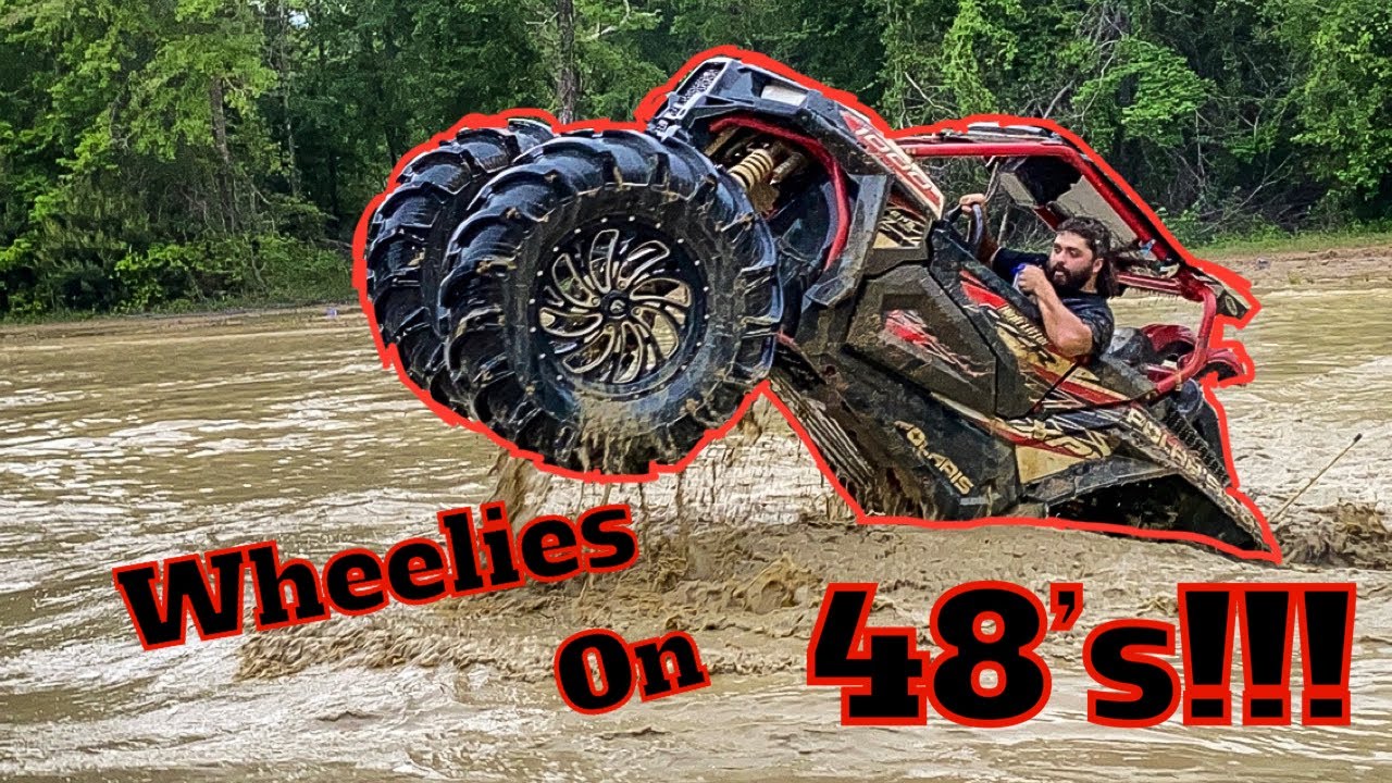 Southern Ridge ATV Park | Rzr’s on 48’s walking wheelies,Buddy almost ...