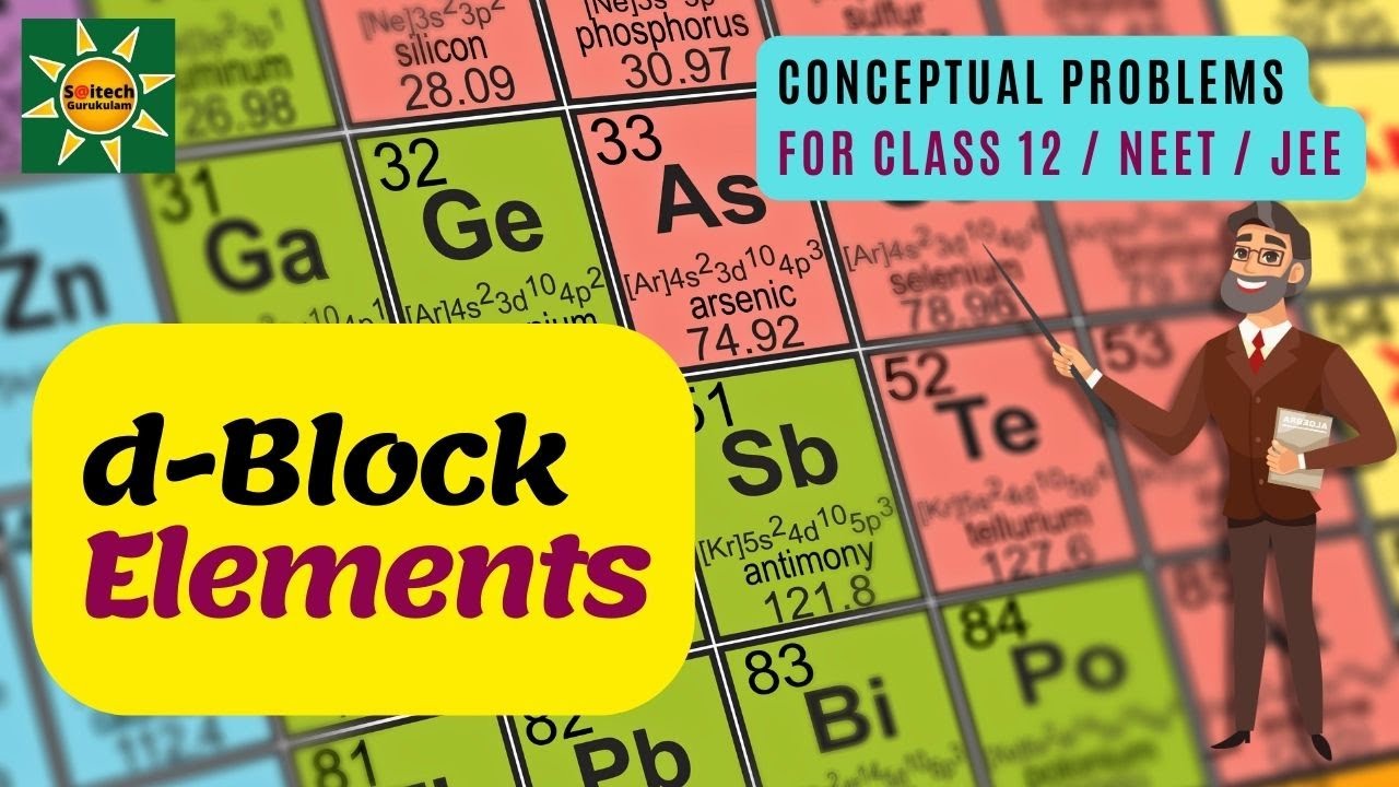 #Class12 #Chemistry d-Block Elements Concept Based Problem 1 - YouTube
