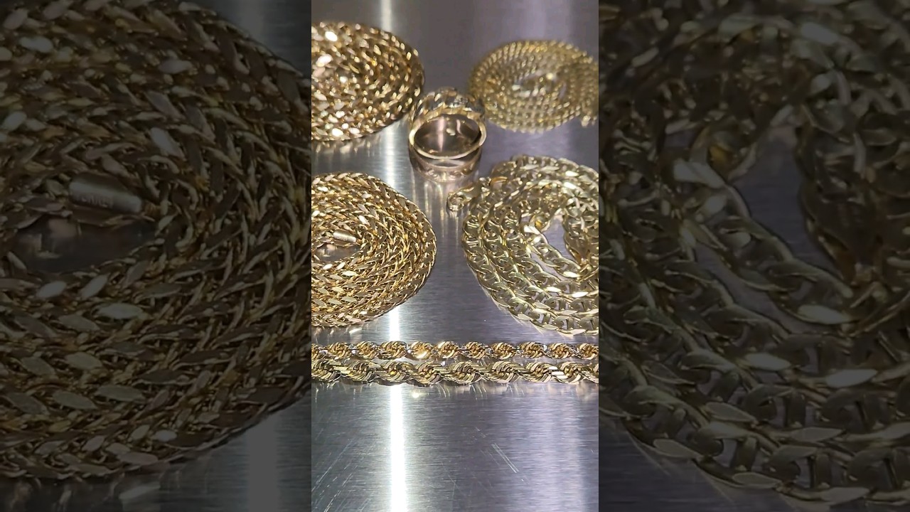 Today's Gold Drip! 14k Wheat Chains, Flat Curb, Mariner Link w/ DC Rope ...