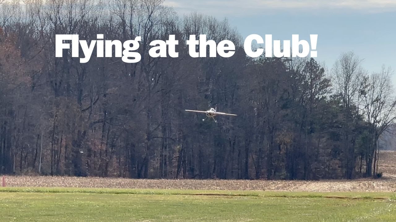 RC Plane Flying at the Club! - YouTube