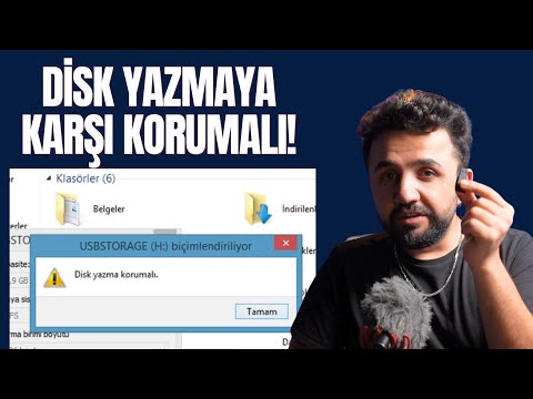USB Yazma Koruması Nasıl Kaldırılır? | Format Atılmayan Flash Bellek Sorunu Çözüldü! 🔒❌