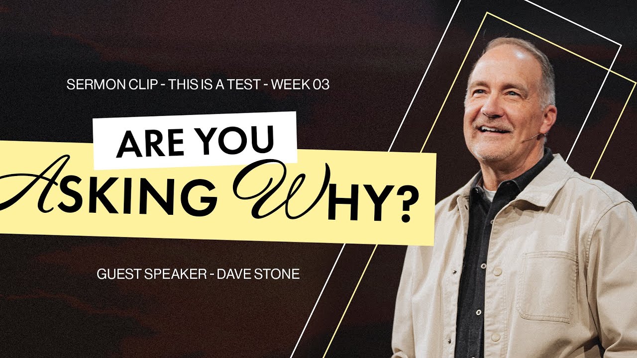 Have you been asking God, WHY? - - Bible Portal