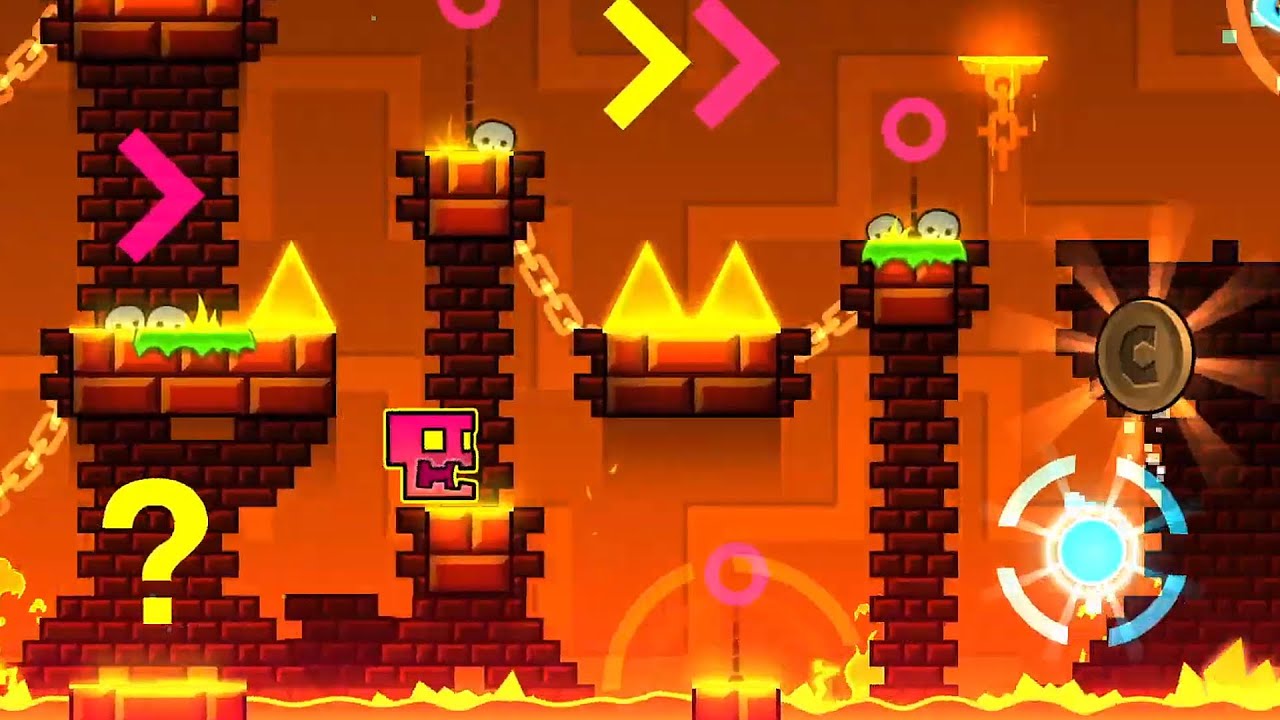 Super World By CubeDaArtist [3 COINS] | Geometry Dash - YouTube