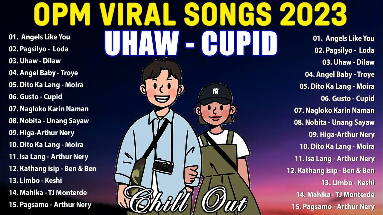 Top 1 OPM Songs 2023 - Cupid x Fifty Fifty , Uhaw, Pasilyo , Mundo New Tagalog Love Songs 2023 ...