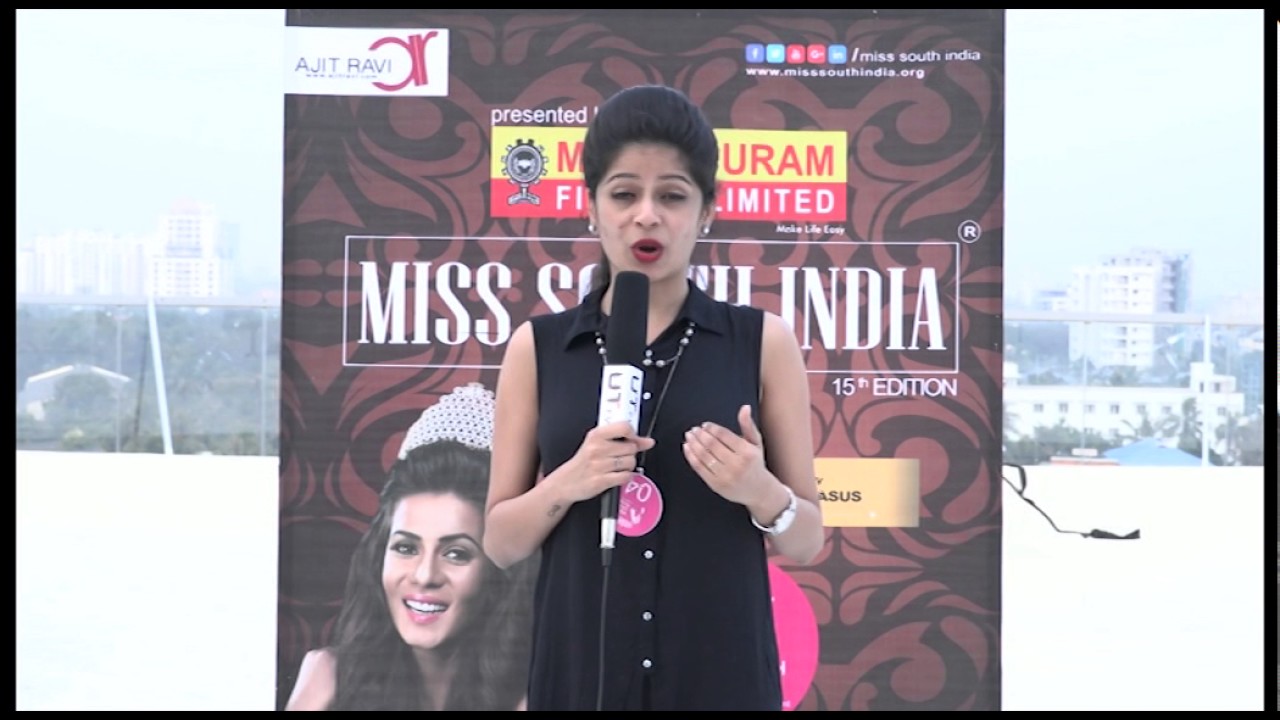 BAVITHRA.B - Miss South India 2017 - YouTube