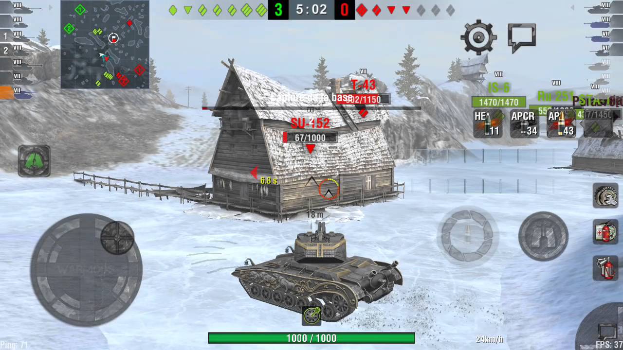 World of Tank Blitz : Helsing HO Gameplay - YouTube