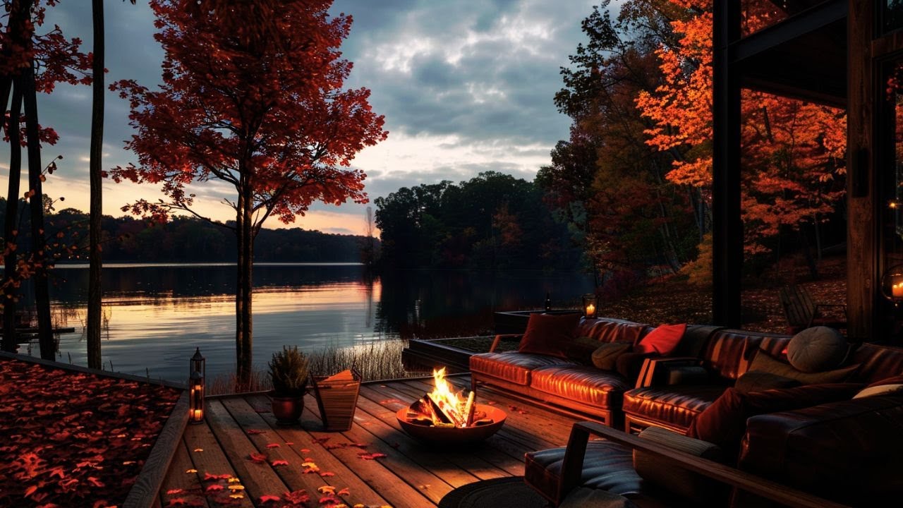 Relaxing on the Lake Front Porch 🍁 Discover the Secret Healing Powers ...