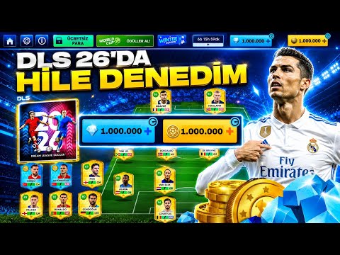 🚨 DLS 26’da Hile Testi!🪙💎 Altın & Elmas Hilesi Gerçekten İşe Yarıyor mu? | Dream League Soccer 2026