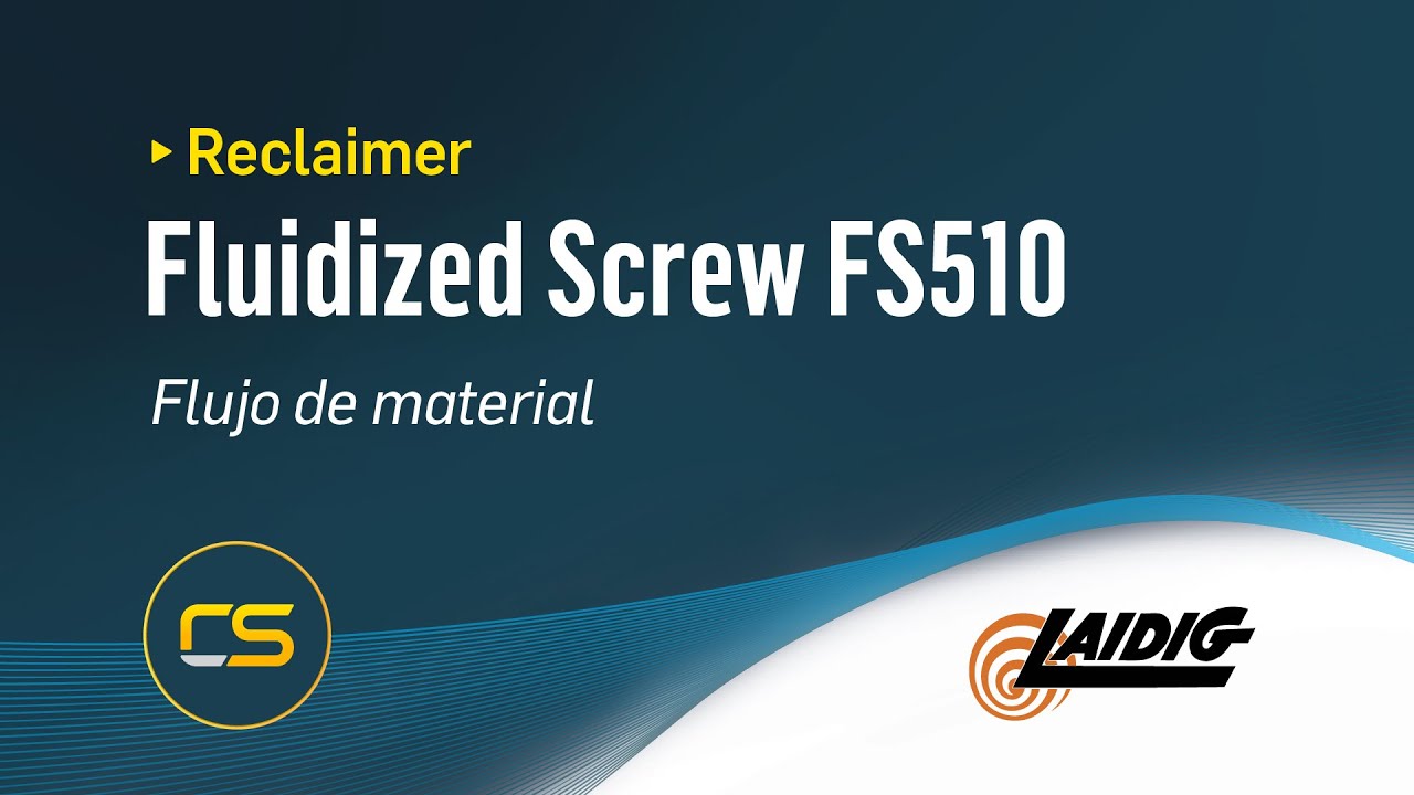 Fluidized Screw FS1010 | Material Flow | LAIDIG | CLIVIO SOLUTIONS ...
