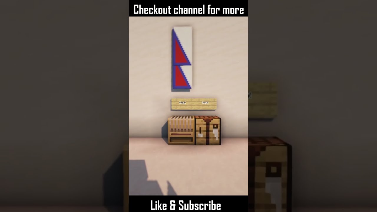 How to Build Nepal Flag Banner in Minecraft 1.19 ! #shorts #banner ...