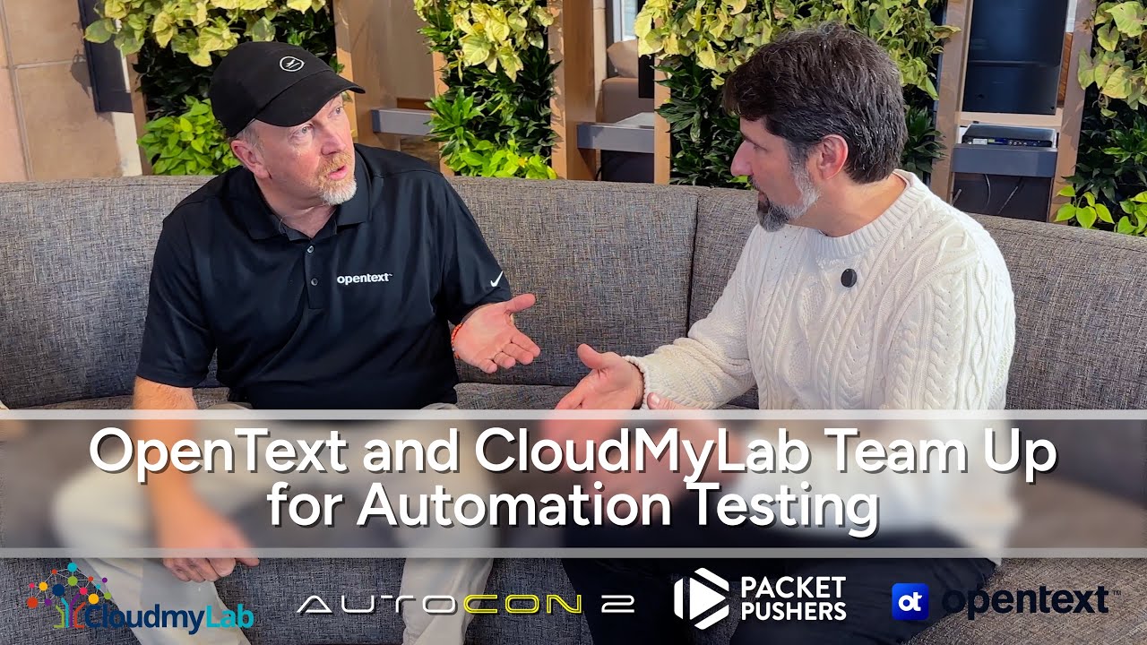 OpenText and CloudMyLab Team Up for Automation Testing - YouTube