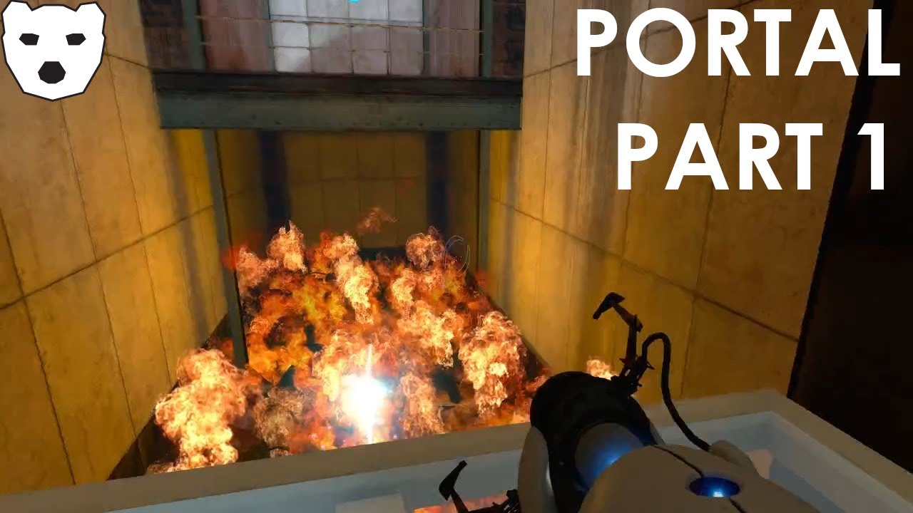 Portal - Part 1 | BREAKING PHYSICS IS FUN PUZZLE 60FPS GAMEPLAY | - YouTube